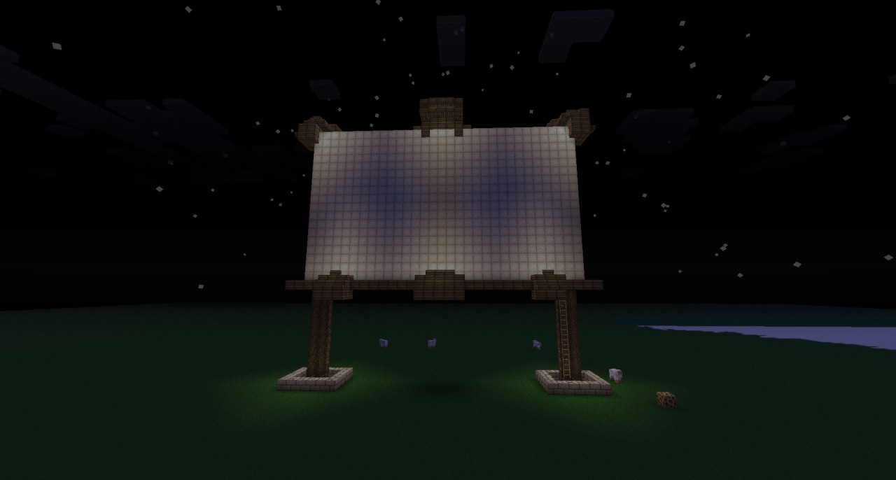 Massive Billboard Sign Minecraft Map