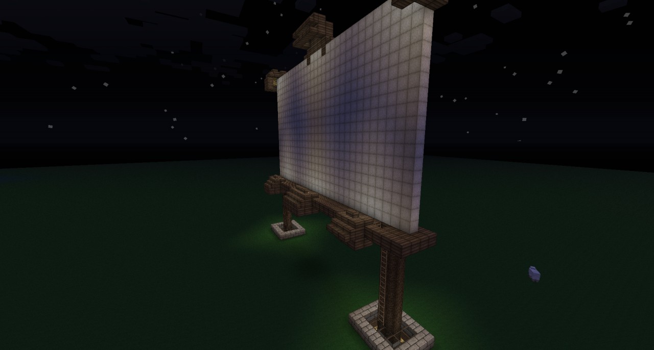 Massive Billboard Sign Minecraft Map