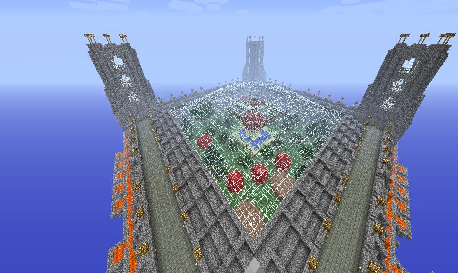 Sky Castle Minecraft Map