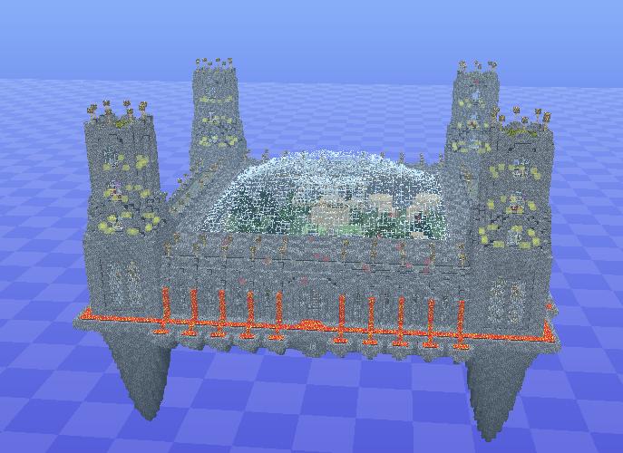 Sky Castle Minecraft Map