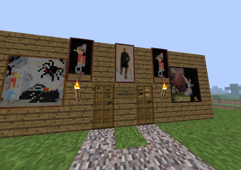 Lapis Library Minecraft Map