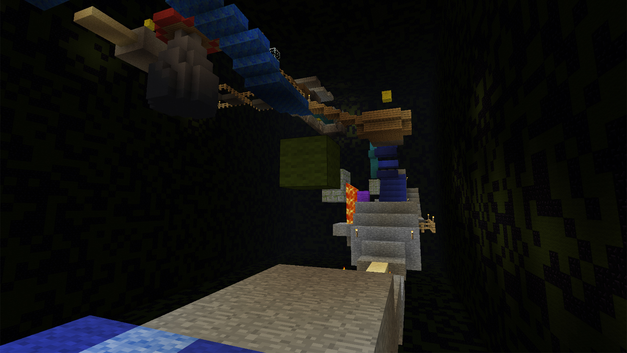 Super Minecraft 64 - Bowser in the Dark World built in Minecraft ...