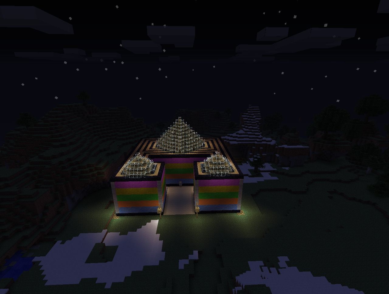 A big complex Minecraft Map