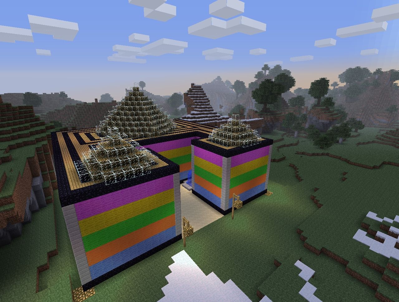 A big complex Minecraft Map