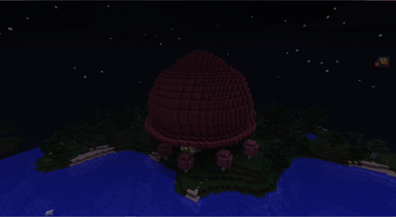giant mushroom house Minecraft Map