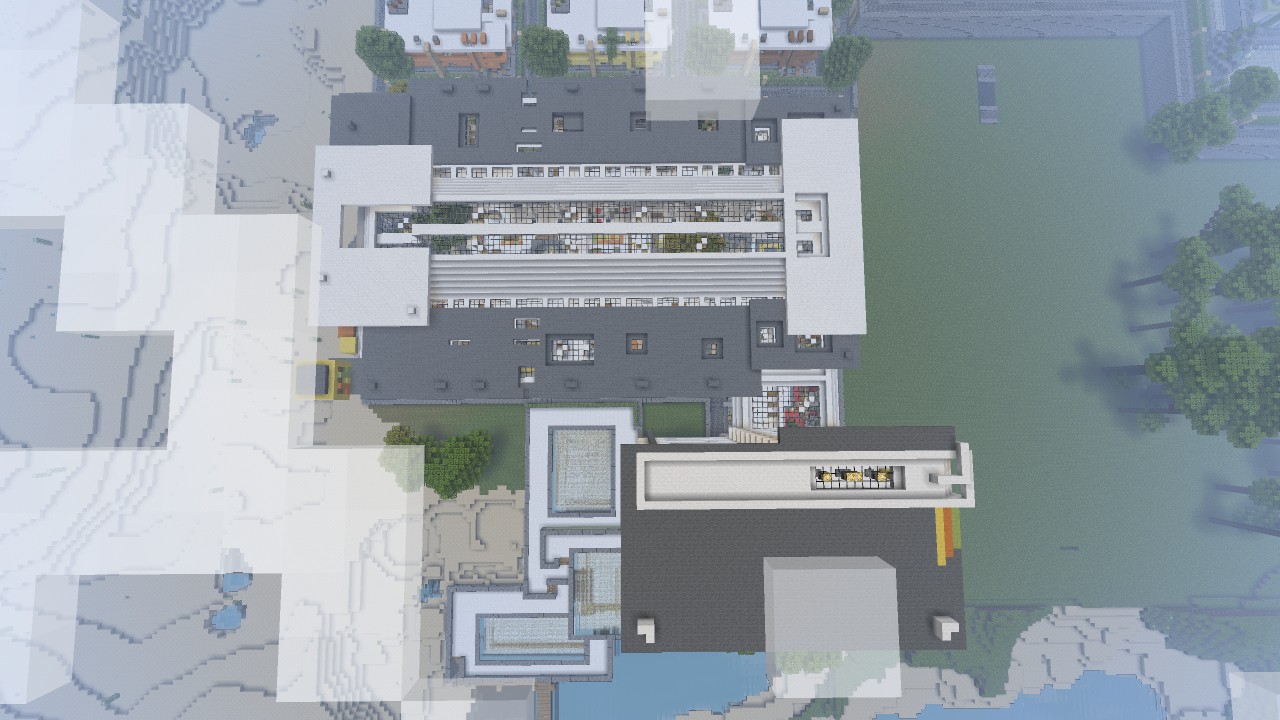 Mall / Shopping Center - Beach Town Project Minecraft Map