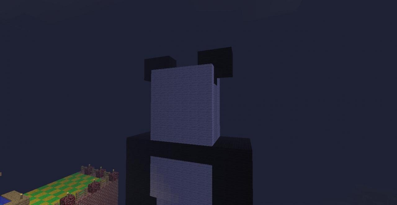 Panda Statue Minecraft Map