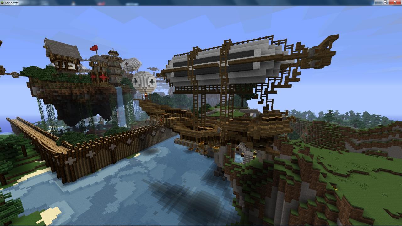 Airship Minecraft Map