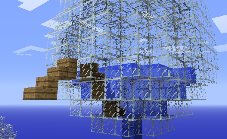 Floating Biodome Entrance (NOW DOWNLOADABLE!) Minecraft Map