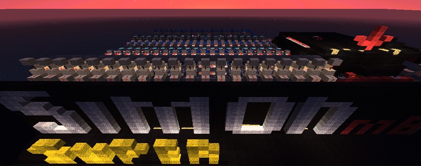 SUPER SIMON - Game of memory skill Minecraft Map