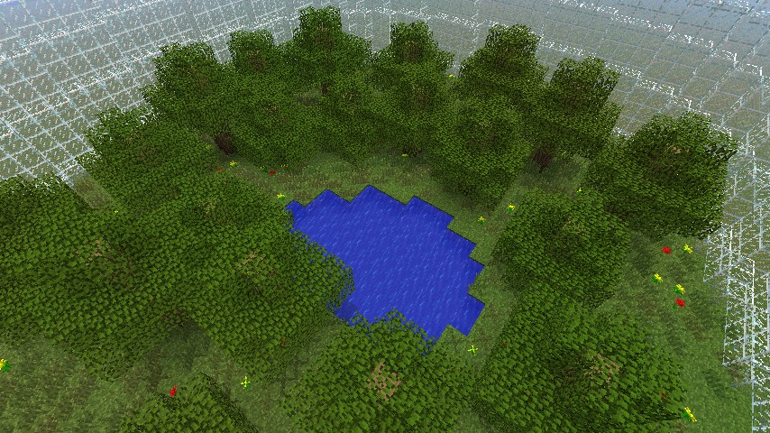 Sphere of the earth and nether Minecraft Map