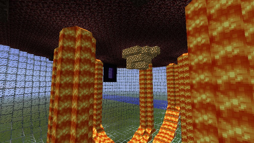 Sphere of the earth and nether Minecraft Map
