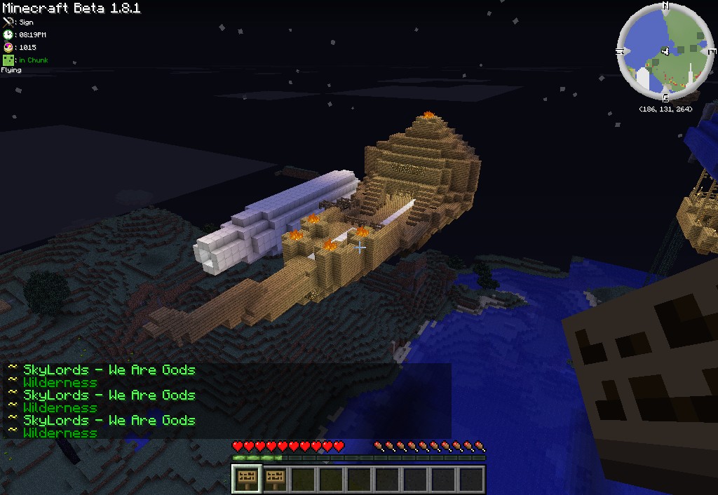 Dragon Ship Minecraft Map