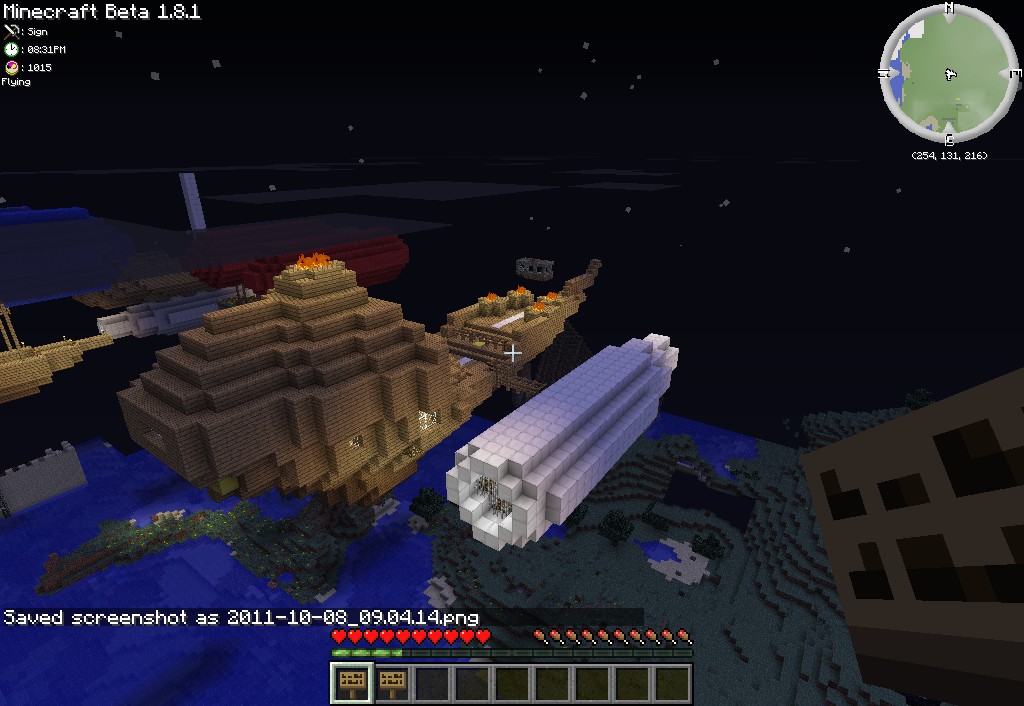 Dragon Ship Minecraft Map