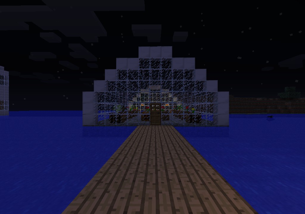 the floating port of plymith Minecraft Map