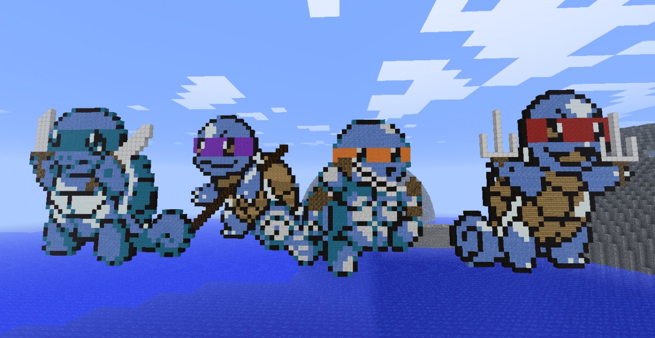 Squirtle Island Minecraft Map