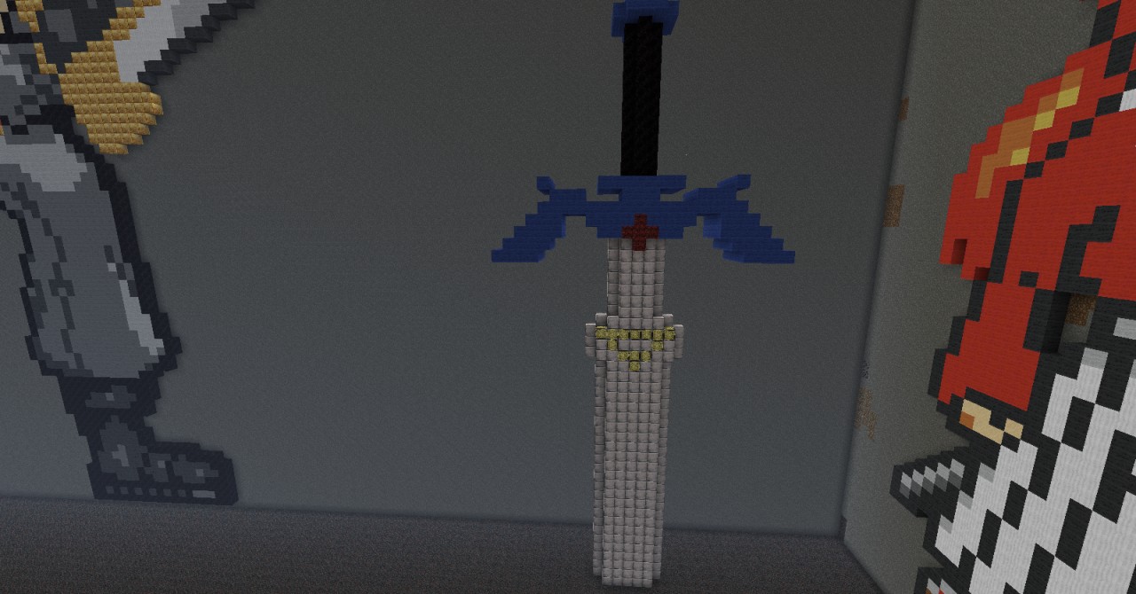 link sword Minecraft Map