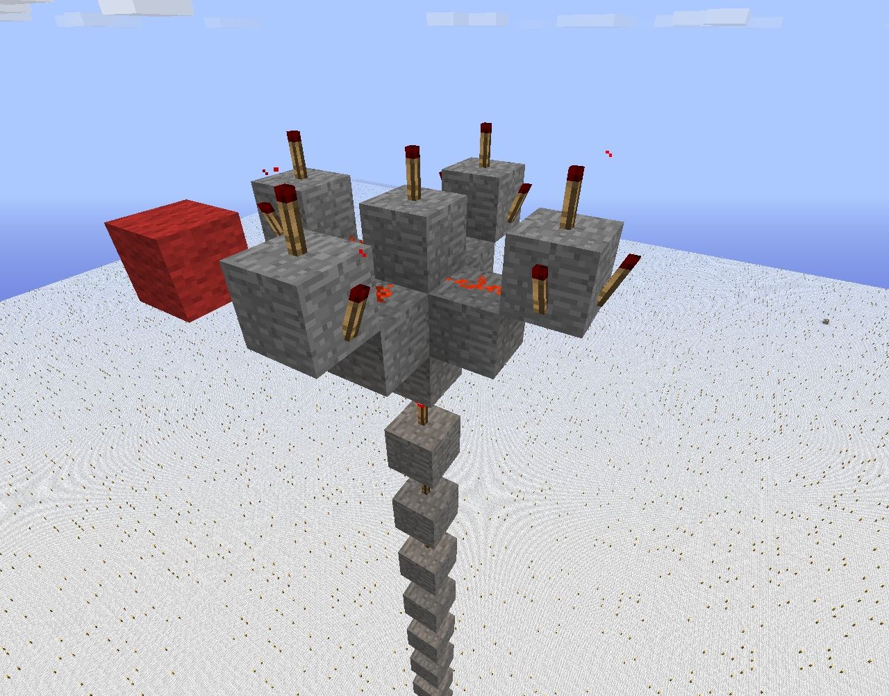 Redstone Light Tower Minecraft Map