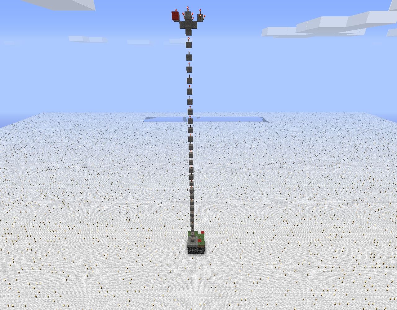 Redstone Light Tower Minecraft Map