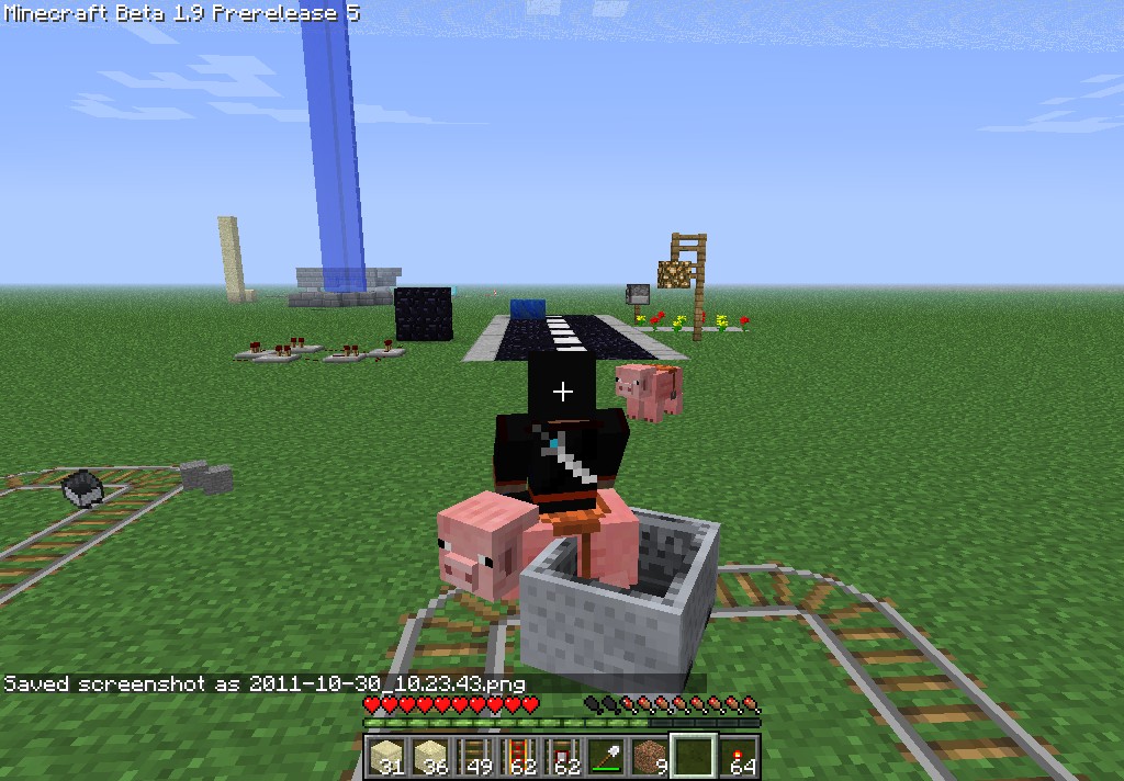 flatgrass big rollercoaster : D Minecraft Map