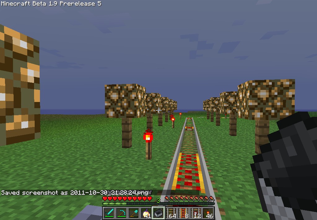 flatgrass big rollercoaster : D Minecraft Map
