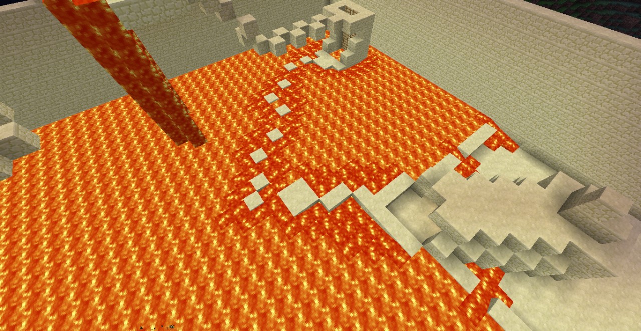 Redstone frustration Challenge [Part 1-Lava] Minecraft Map