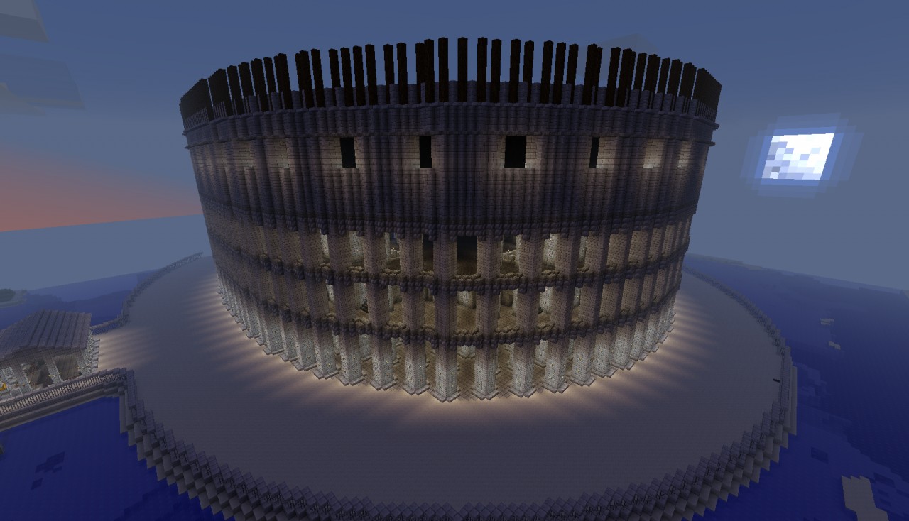 Roman Colosseum Minecraft Map