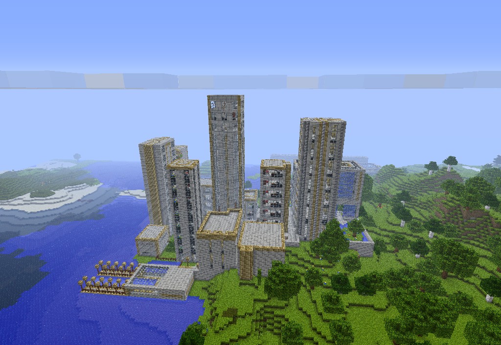 Silver City Minecraft Map