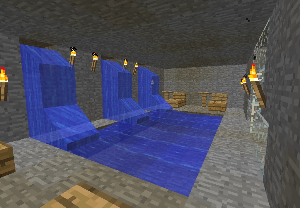 Mountai House Minecraft Map