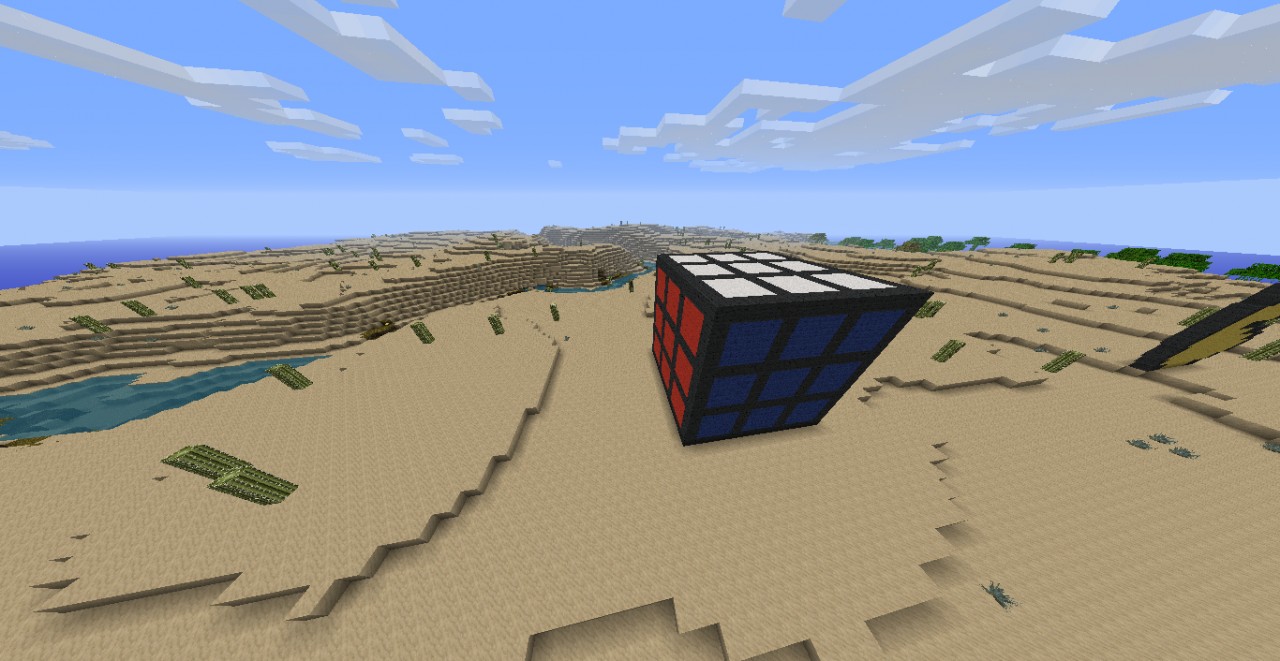 Rubik's Cube Minecraft Map
