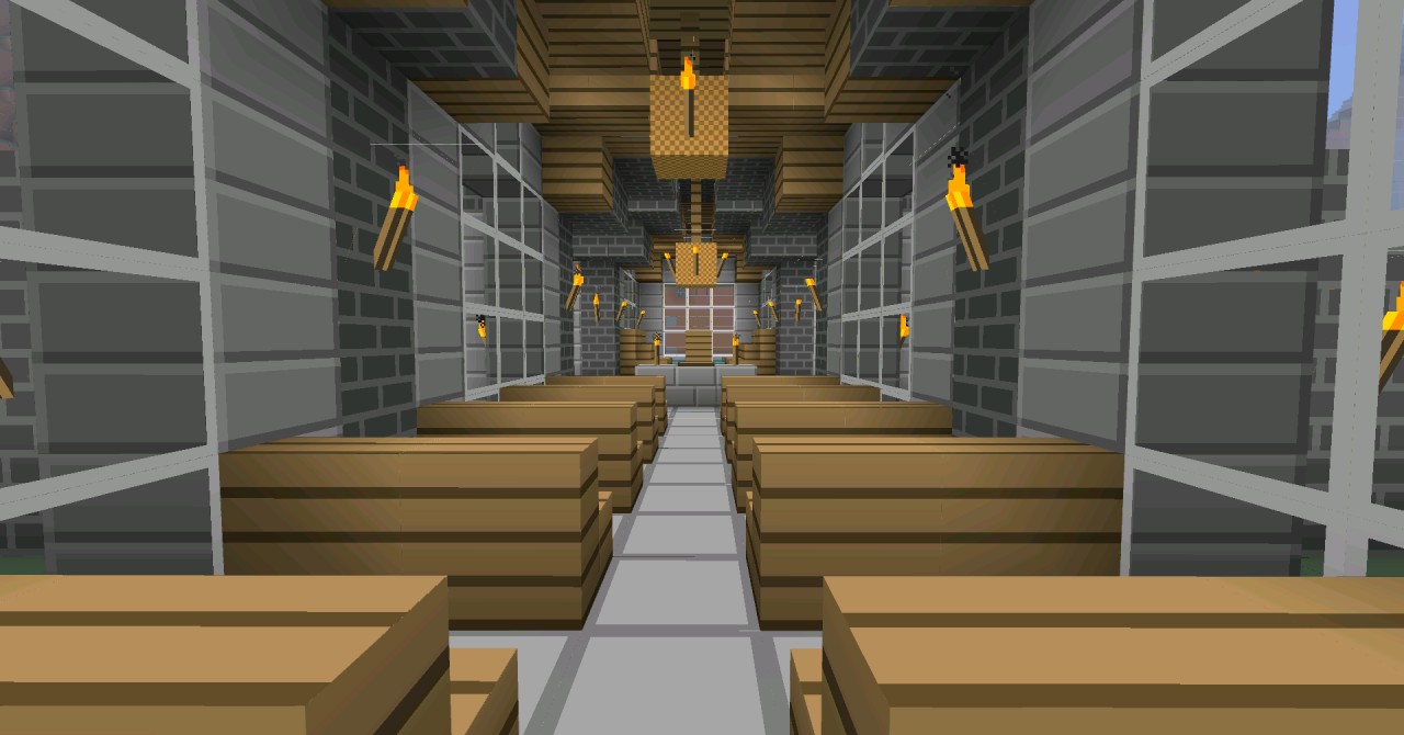 Medival Church Minecraft Map