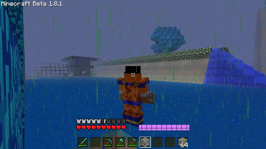 Z-Fighter and Sayian Ultimate Base "on PVP server" Minecraft Map