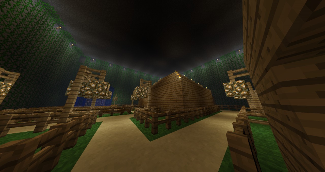 Underground house Minecraft Map