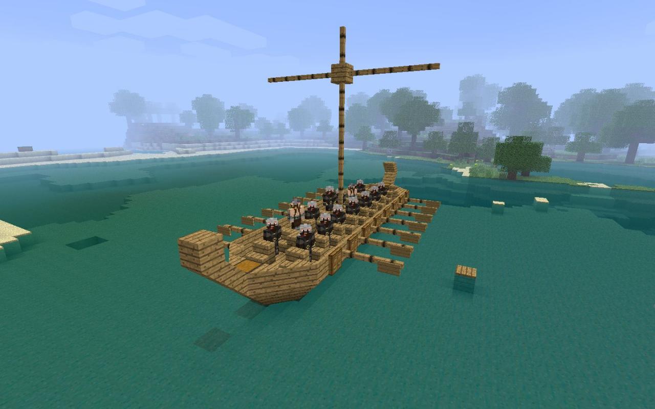 Viking Longship Minecraft Map
