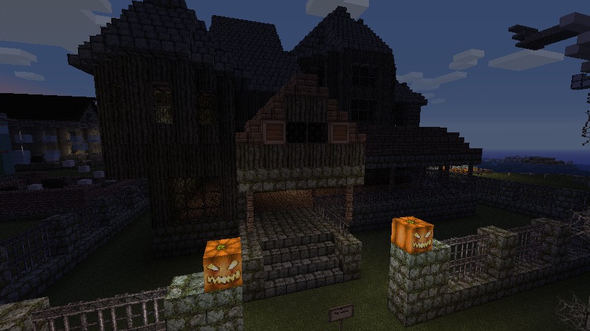 Hounted House - Night Minecraft Map