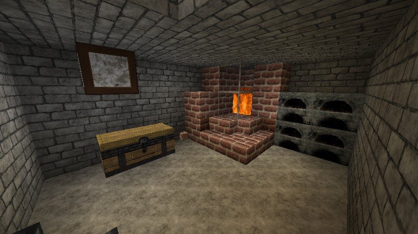 Simple Wooden Medieval House Minecraft Map