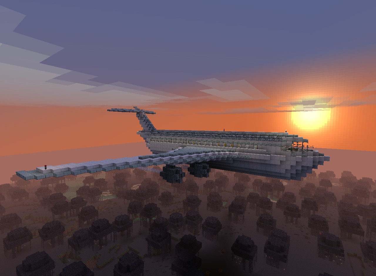 Airliner Minecraft Map