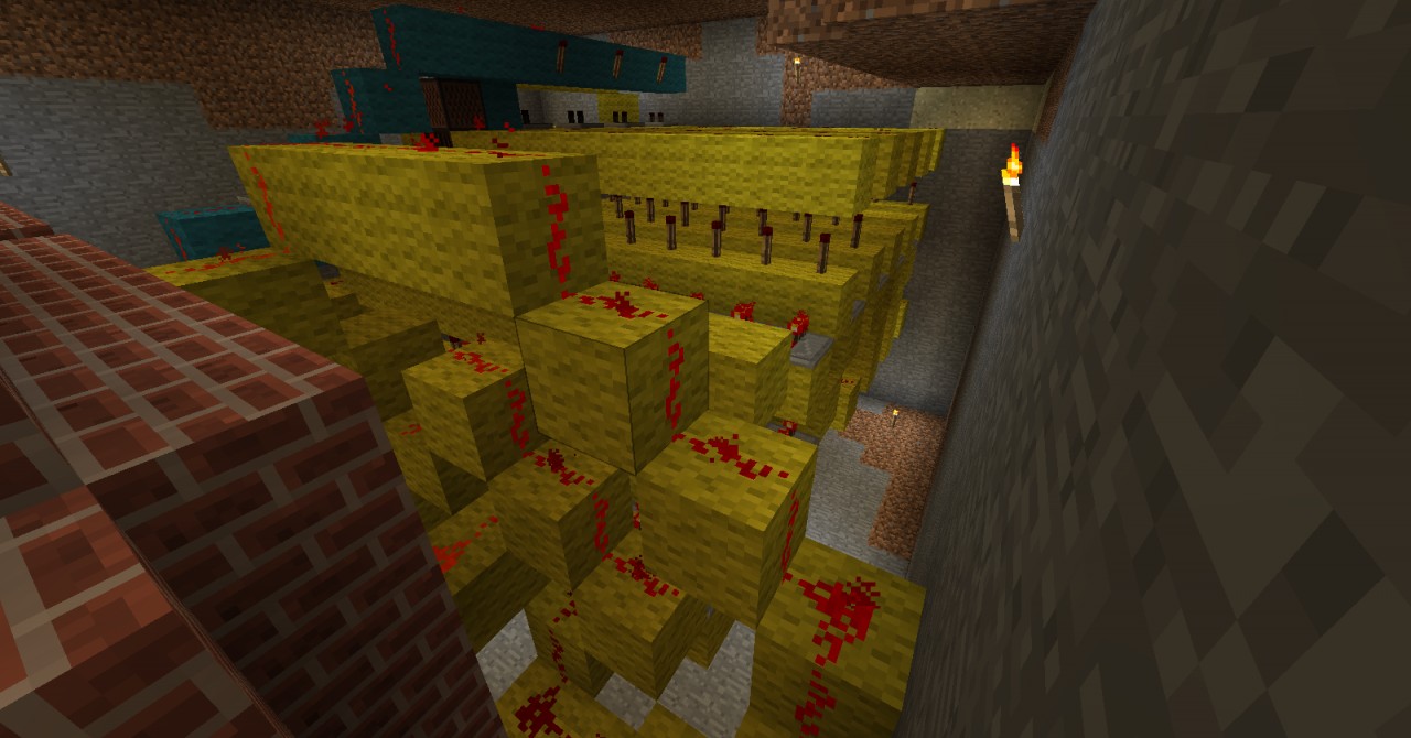 Improved Secure, Compact, Combination Lock Minecraft Map