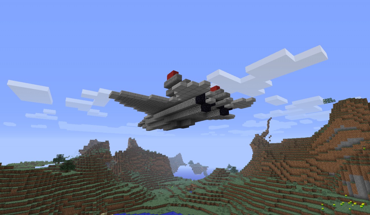 F-22 Raptor Minecraft Map