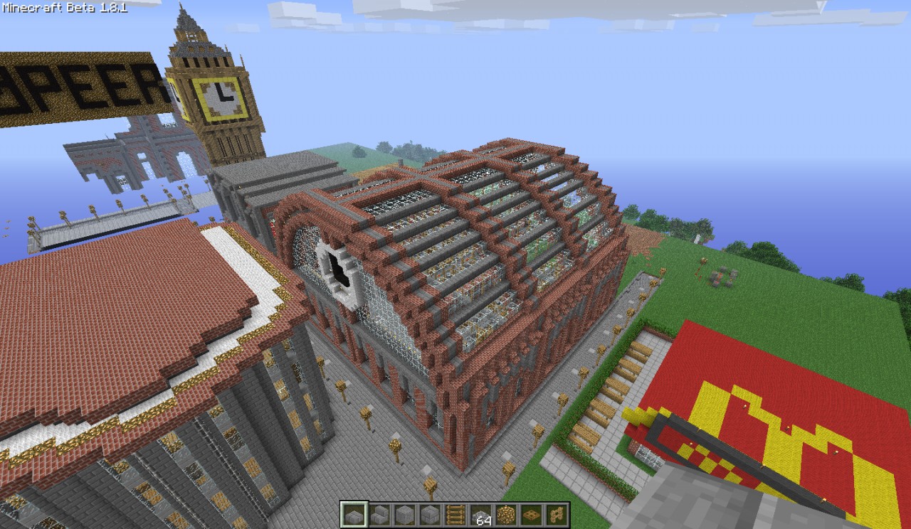 Historical Train Station Minecraft Map