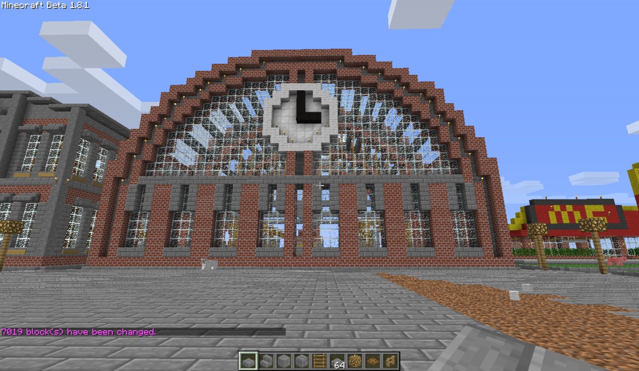 Historical Train Station Minecraft Map
