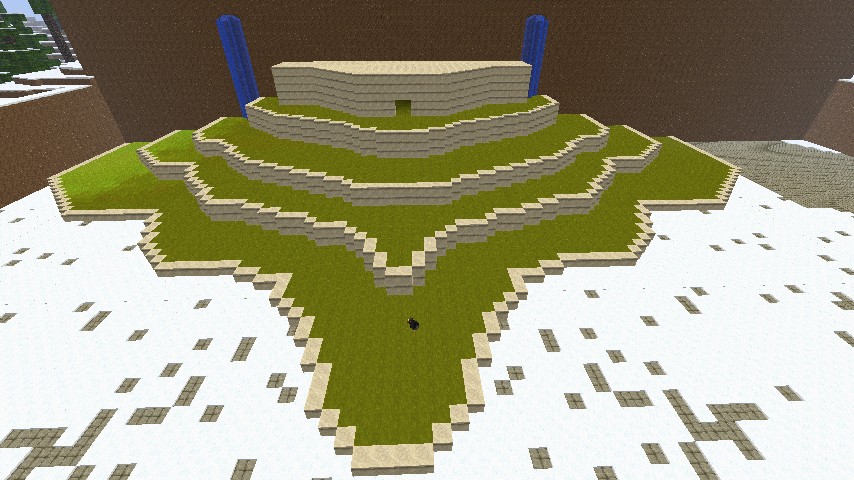 Temple of Sandstone Minecraft Map