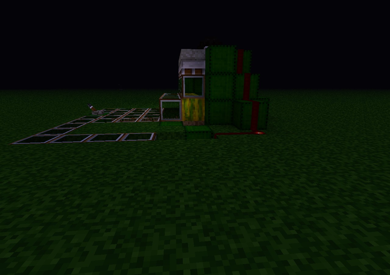 Melons and Pumpkins automatic farm Minecraft Map