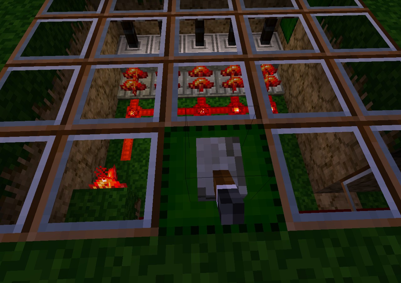 Melons and Pumpkins automatic farm Minecraft Map