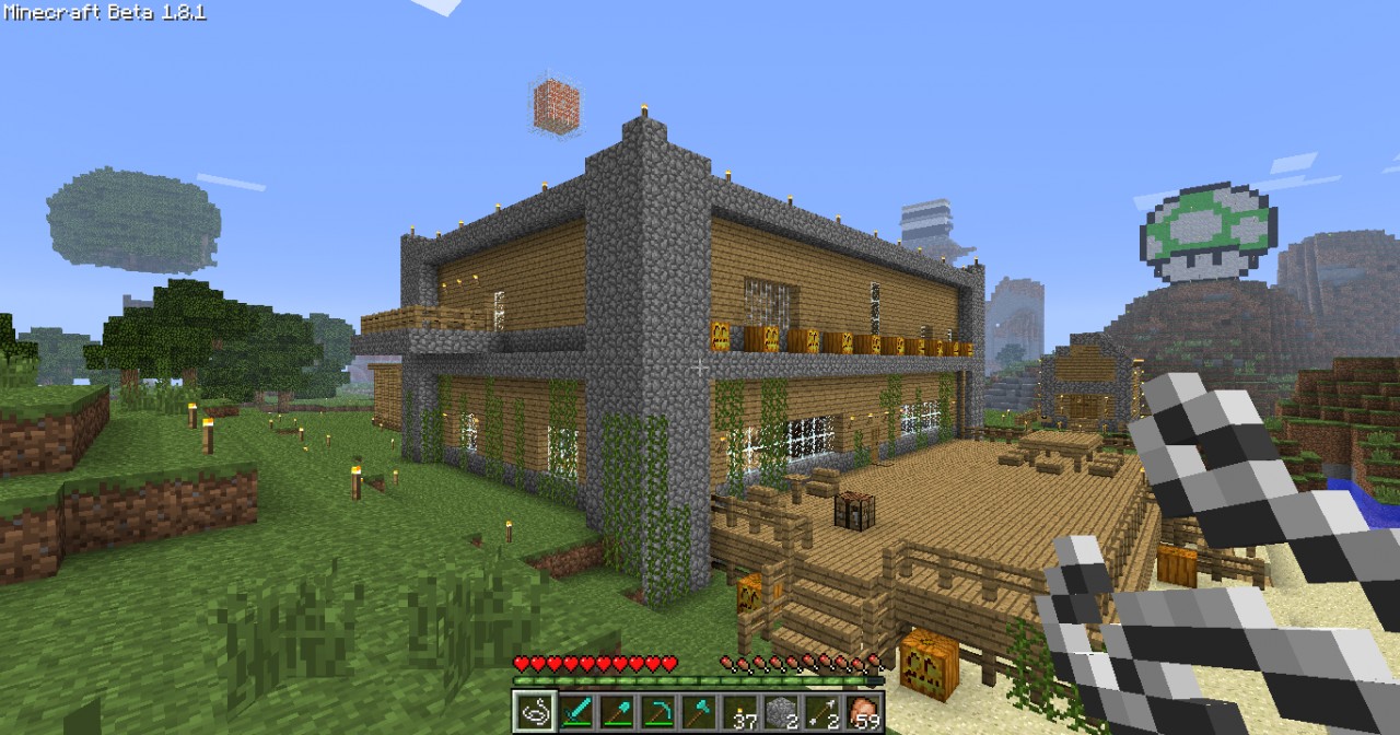 Large House Minecraft Map