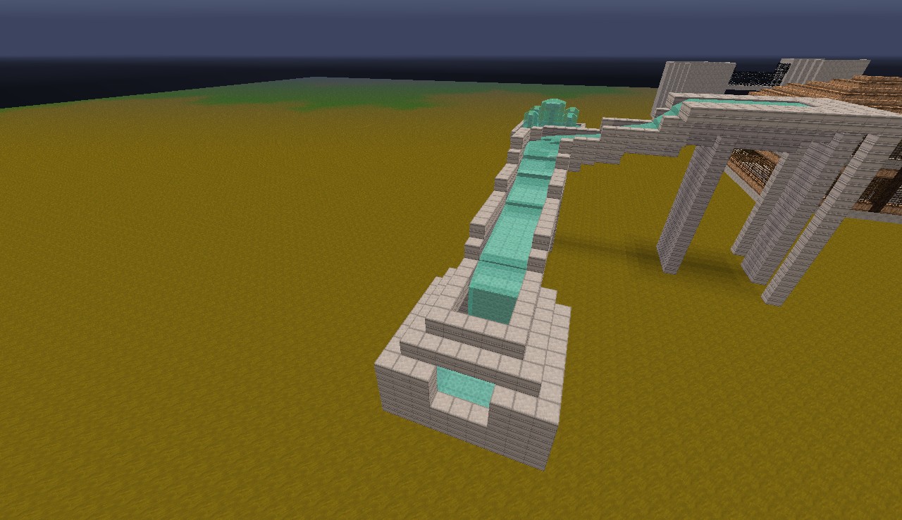 amature water slide Minecraft Map