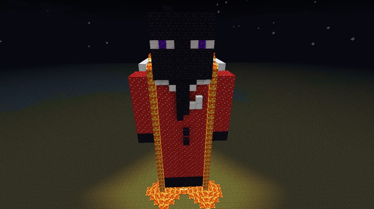 Fire Enderman Minecraft Map