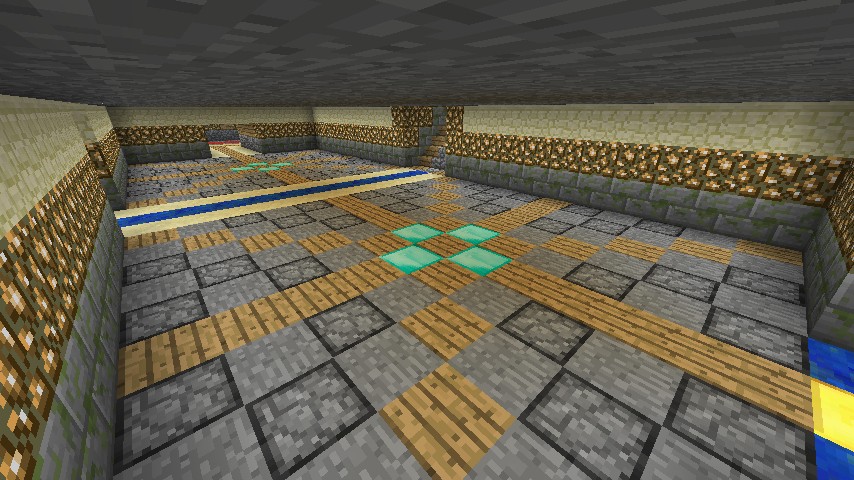 My World (Underground base, medival village) 1.9 only Minecraft Map