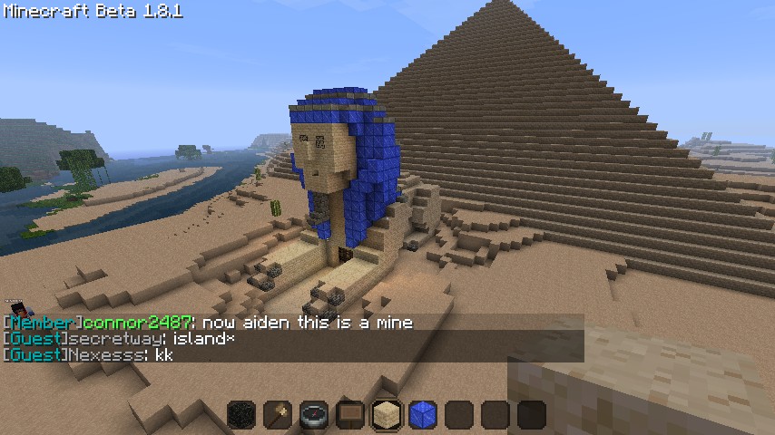 Sphinx Minecraft Map