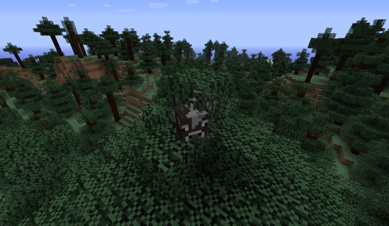 Cow in Tree Minecraft Map